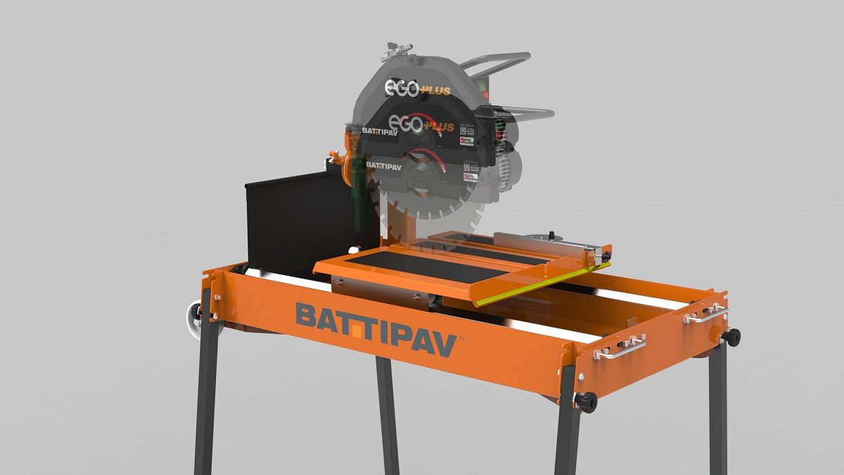 Brick cutting machine, the innovative Ego plus